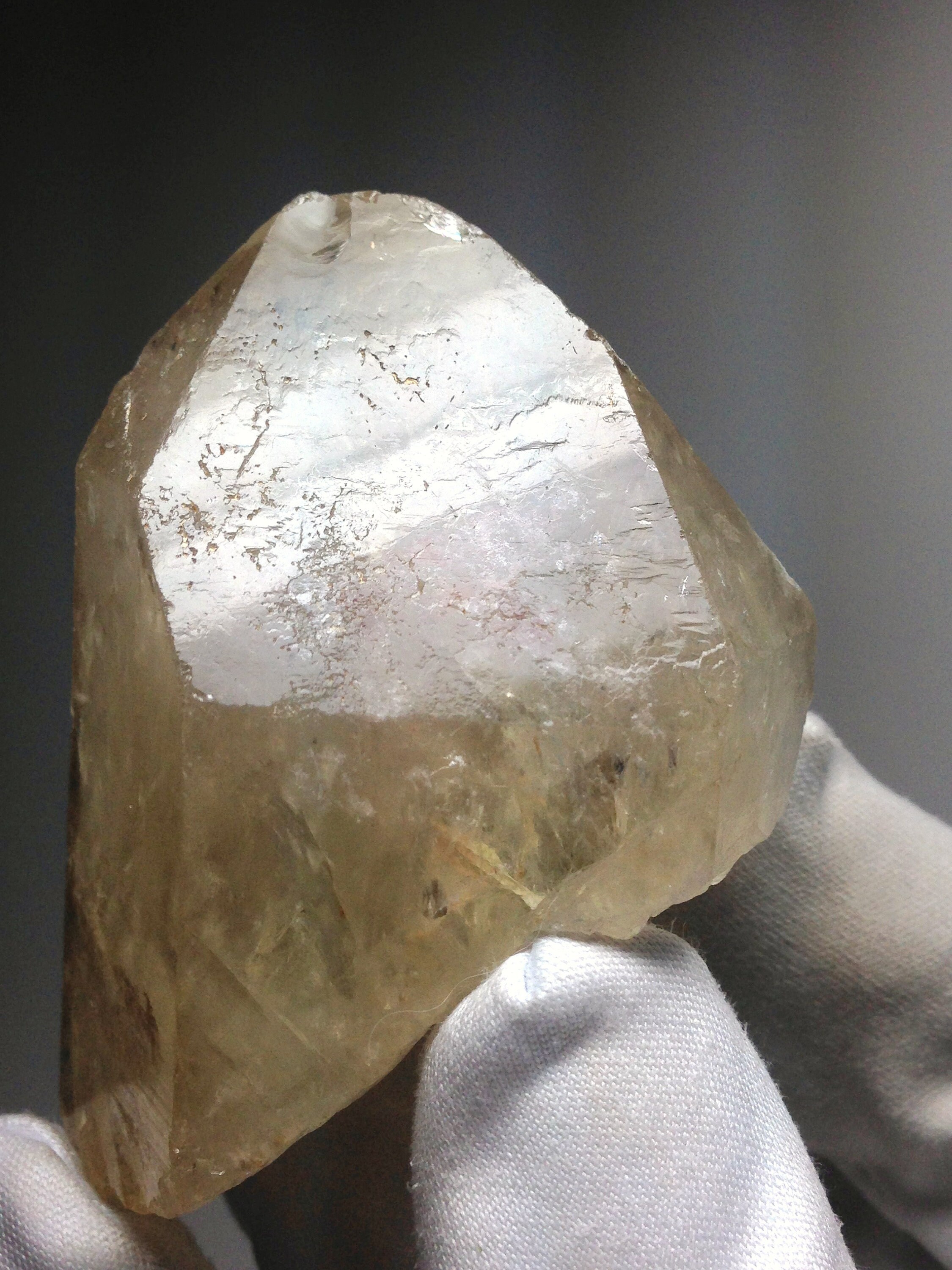 Natural Citrine Crystal Loaded with Dense EarthKeeper style Devic ...