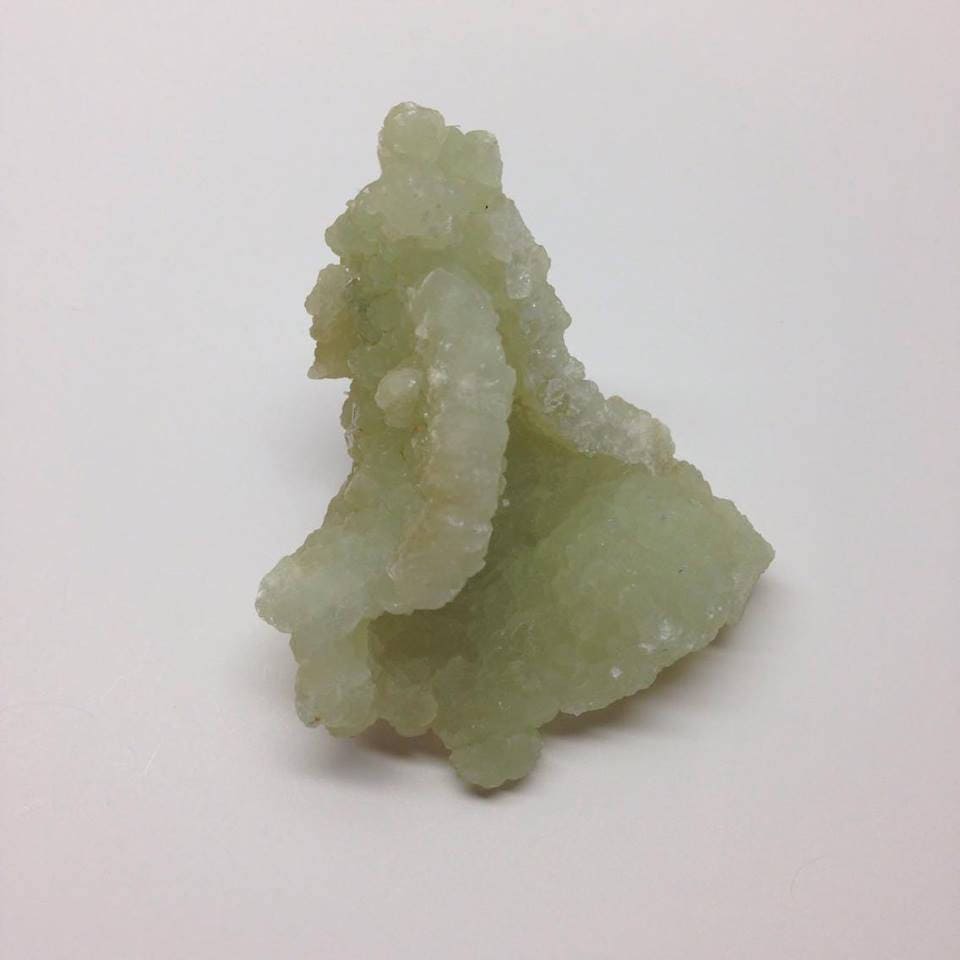 Strange Botryoidal Prehnite GRAIL THRONE Cluster Convex Concave Light ...
