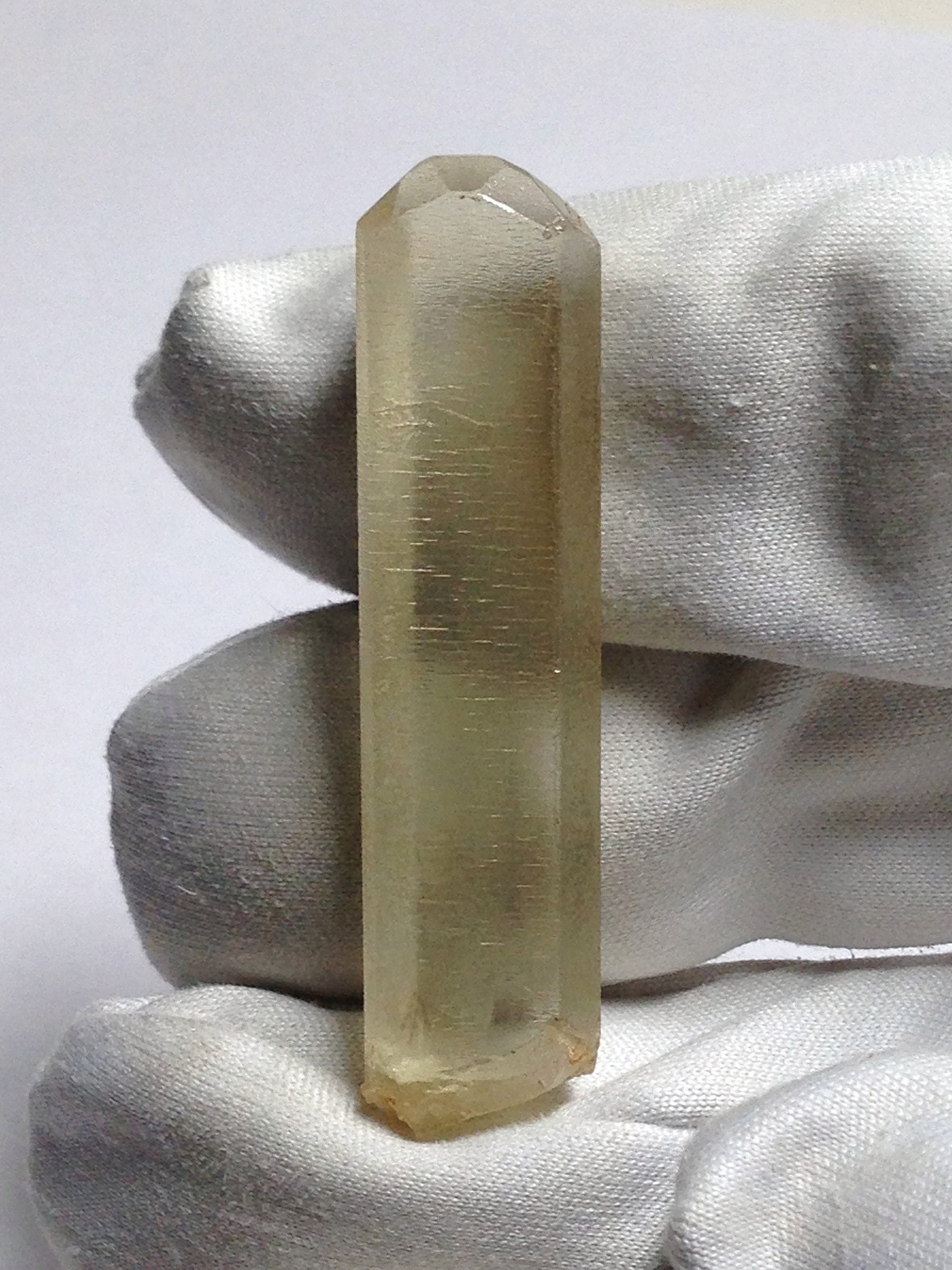 Rare Goshenite / Heliodor Beryl Tabular Scanner Crystal w/ Seismograph ...