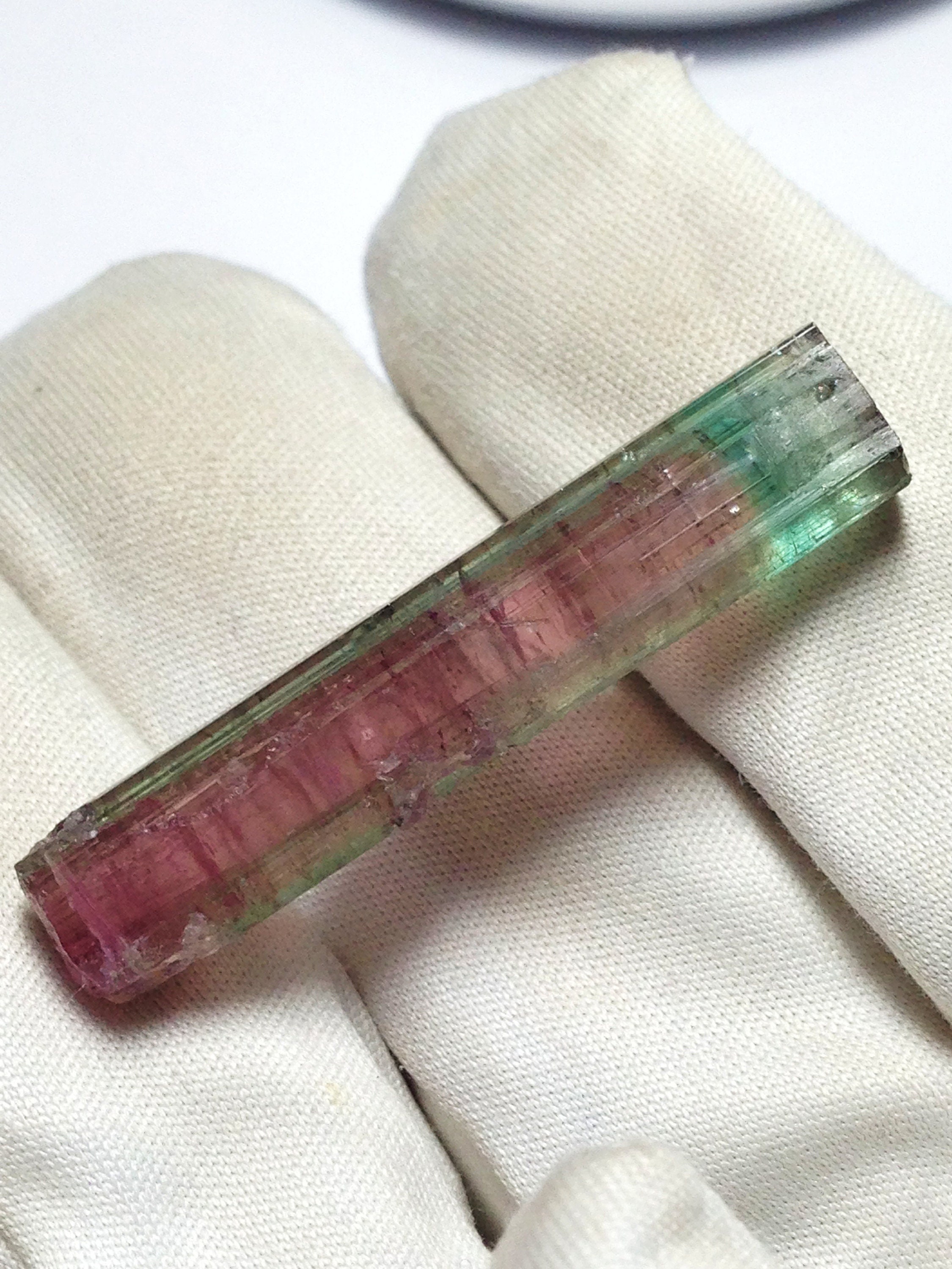 Terminated Watermelon Tourmaline Crystal from Pederneira claim, Sao ...