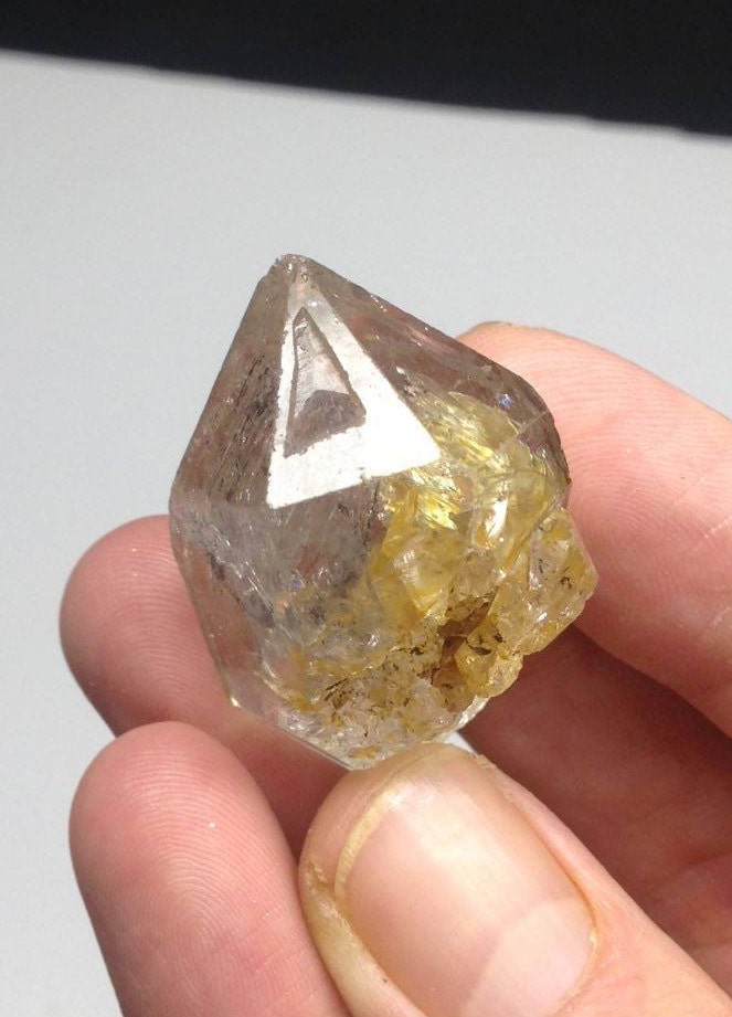 Large SUPER ENHYDRO Herkimer Diamond Crystal w/ Multiple Moving ...