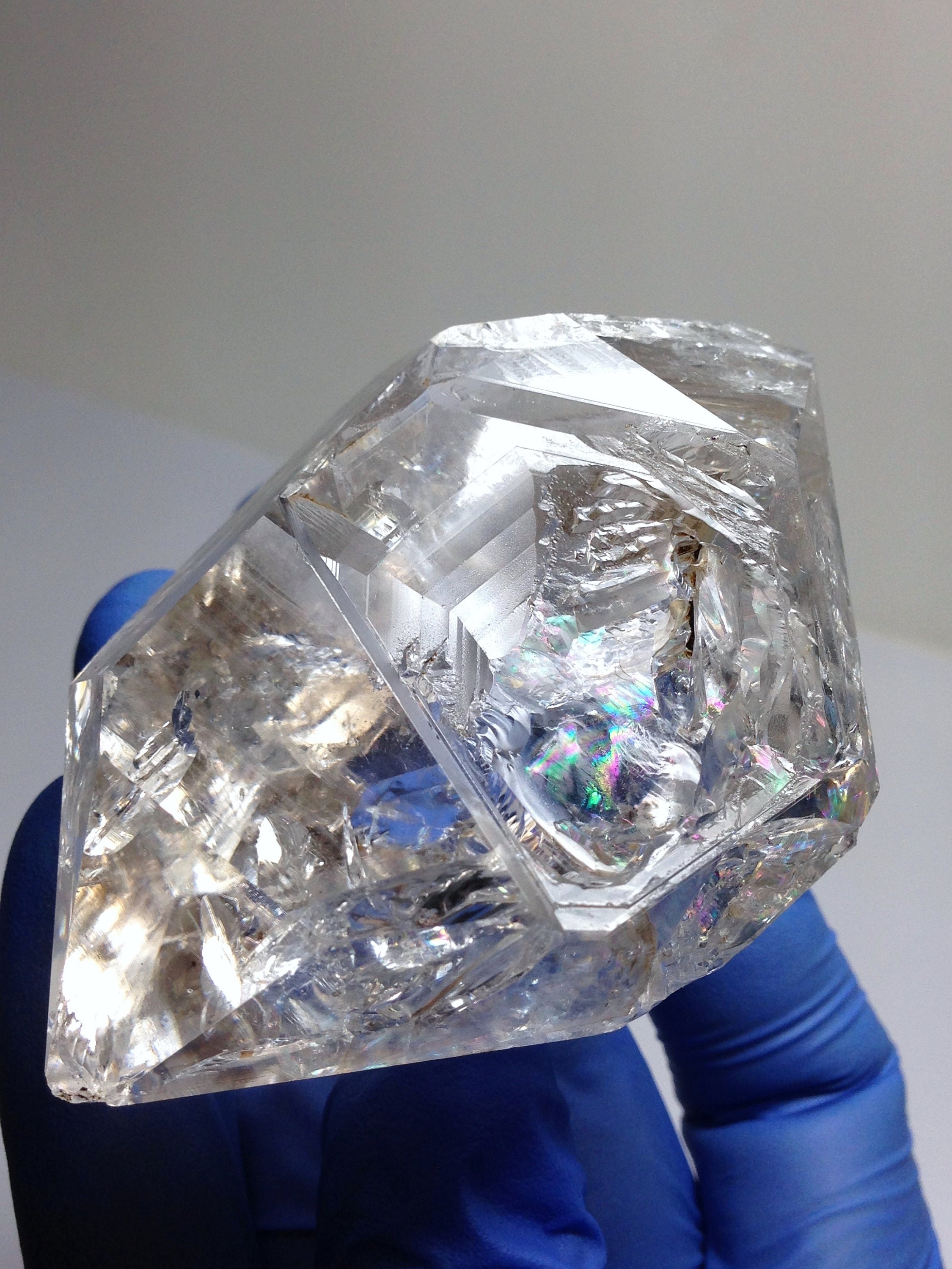 Large Top Quality Herkimer Diamond POWERFUL Devic Temple Crystal w ...