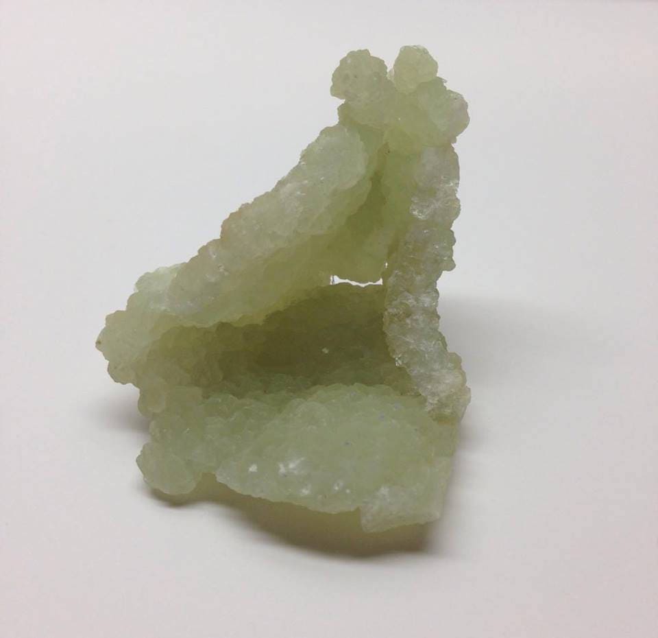 Strange Botryoidal Prehnite GRAIL THRONE Cluster Convex Concave Light ...