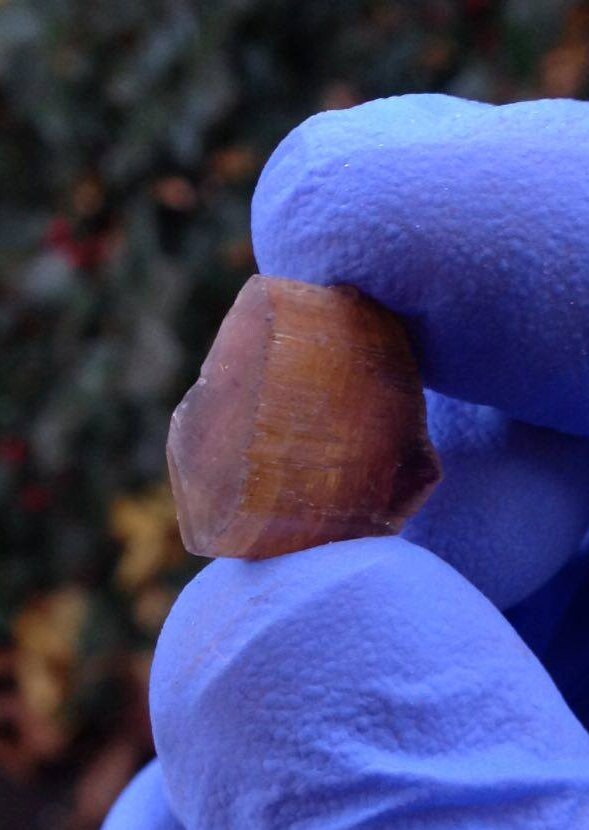 Tabular Double Terminated Russian Liddicoatite Tourmaline w/ Etched Cap ...