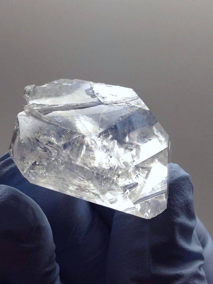 Herkimer Diamond Tabular Starbrary Scanner Crystal w/ Many Keys ...