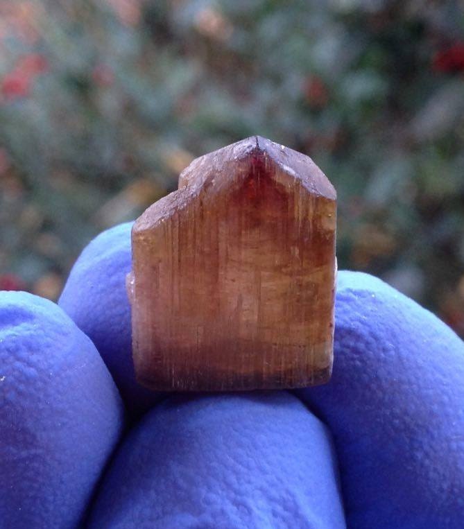 Tabular Double Terminated Russian Liddicoatite Tourmaline w/ Etched Cap ...