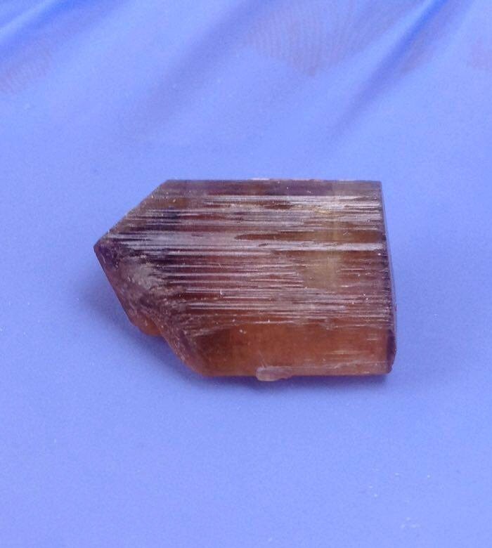 Tabular Double Terminated Russian Liddicoatite Tourmaline w/ Etched Cap ...