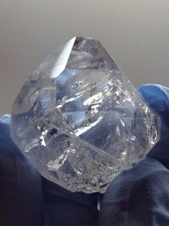 Herkimer Diamond Tabular Starbrary Scanner Crystal w/ Many Keys ...