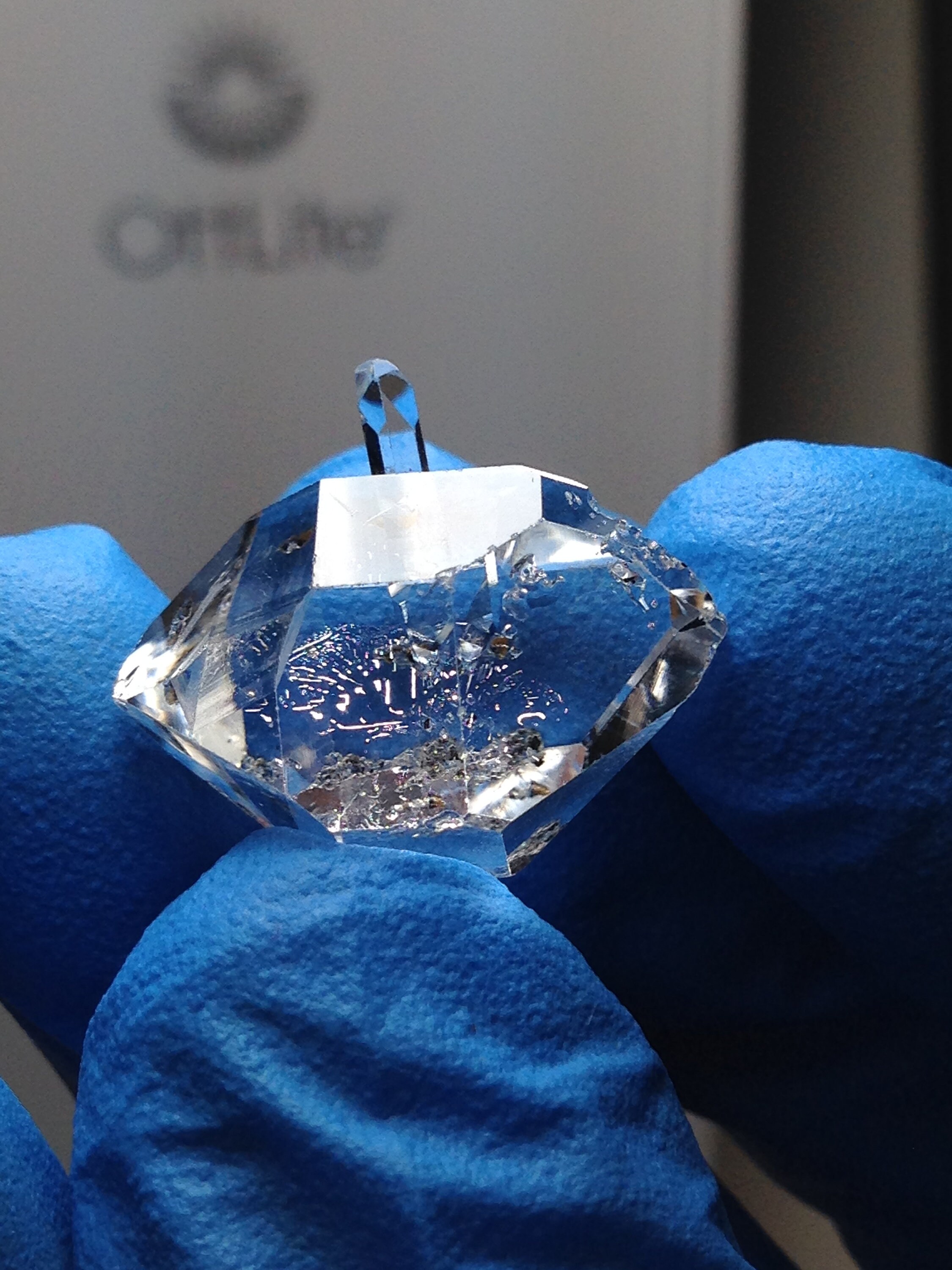 EXCALIBUR Herkimer Diamond High End Master Stone ONE 0F A KIND w ...