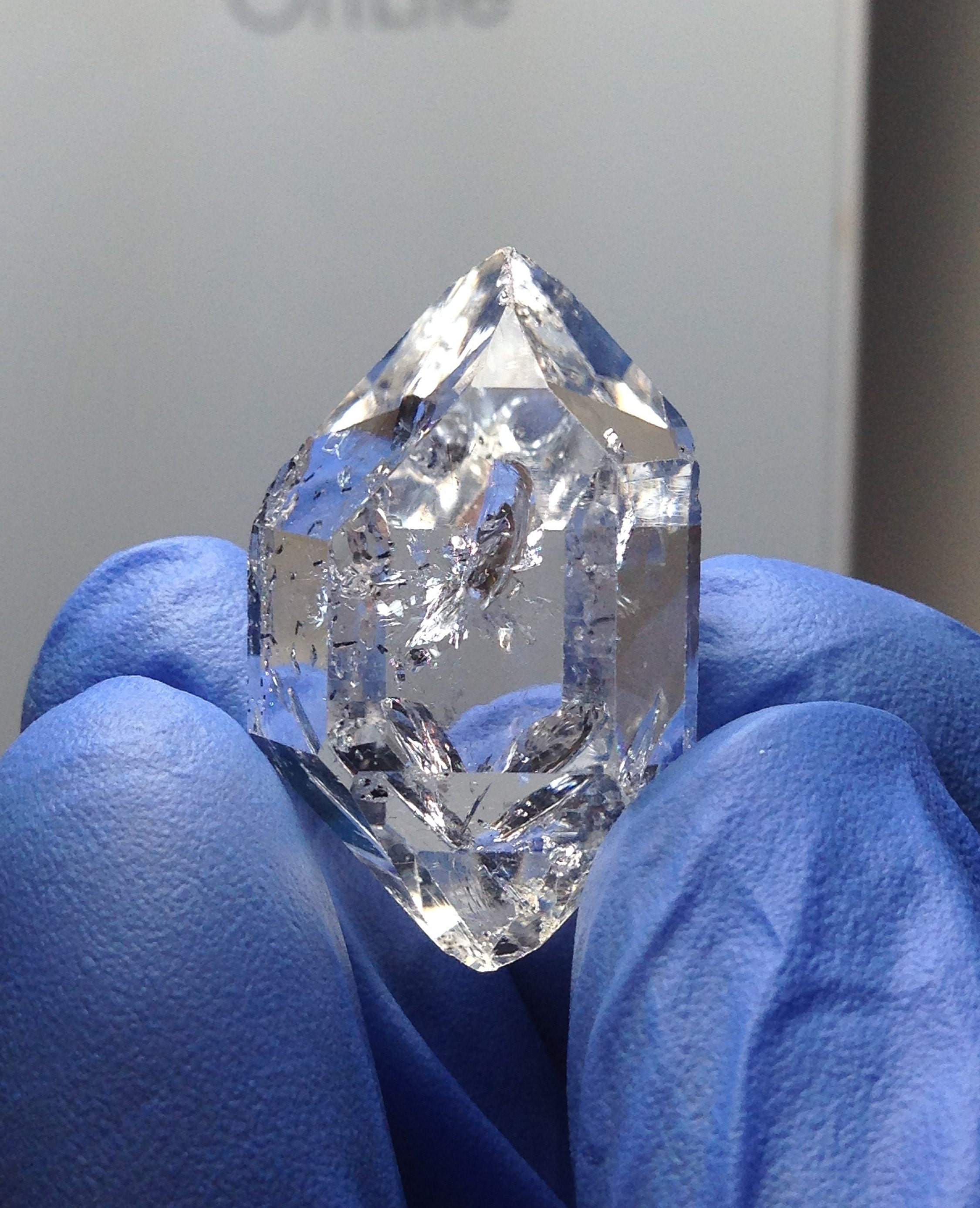 Herkimer Diamond DOW Channeler Crystal w/ Plasma inclusions Isis and ...
