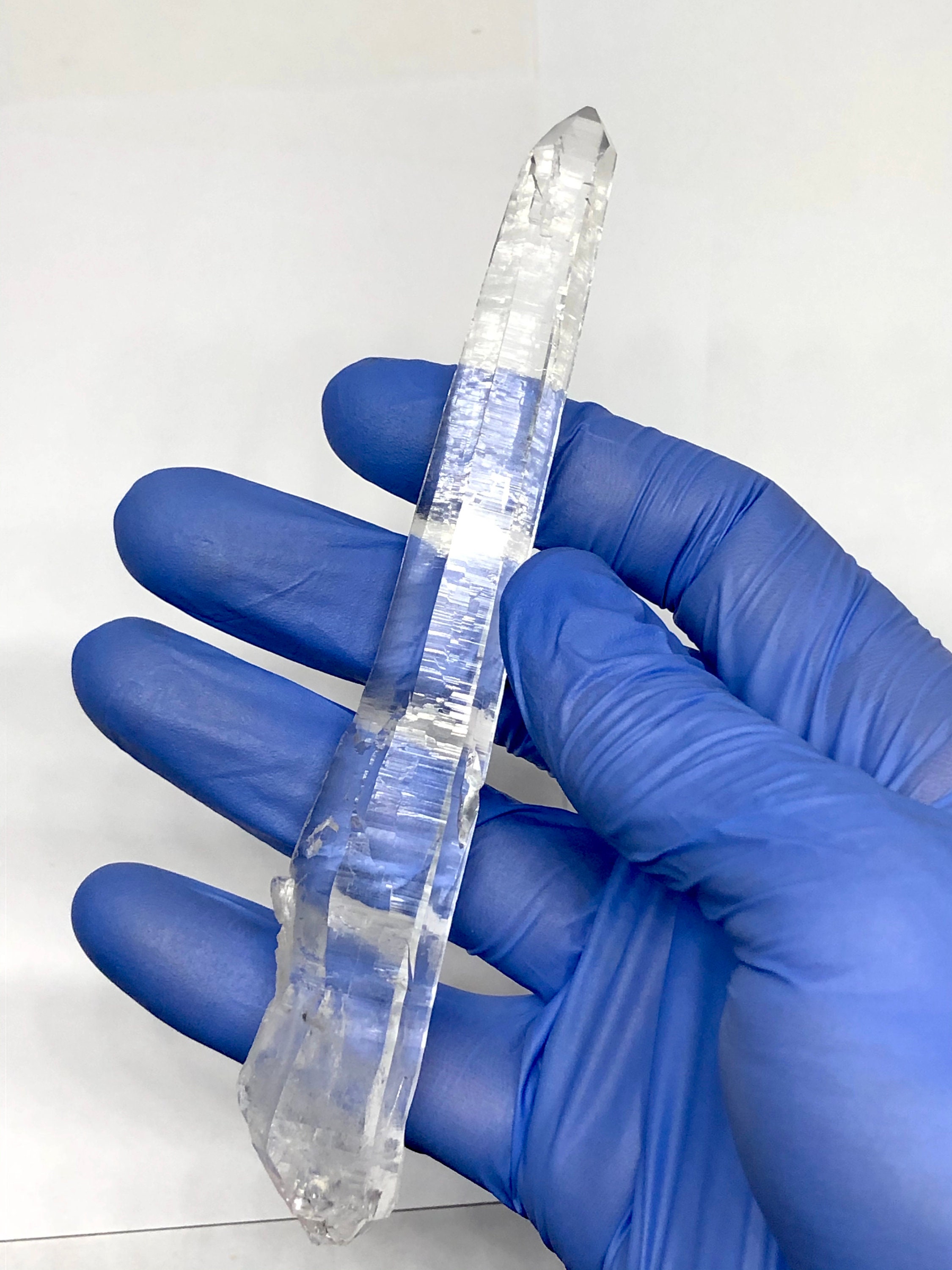 RESERVED Angel Chime Lemurian Singing Quartz Wand 100% Natural ...