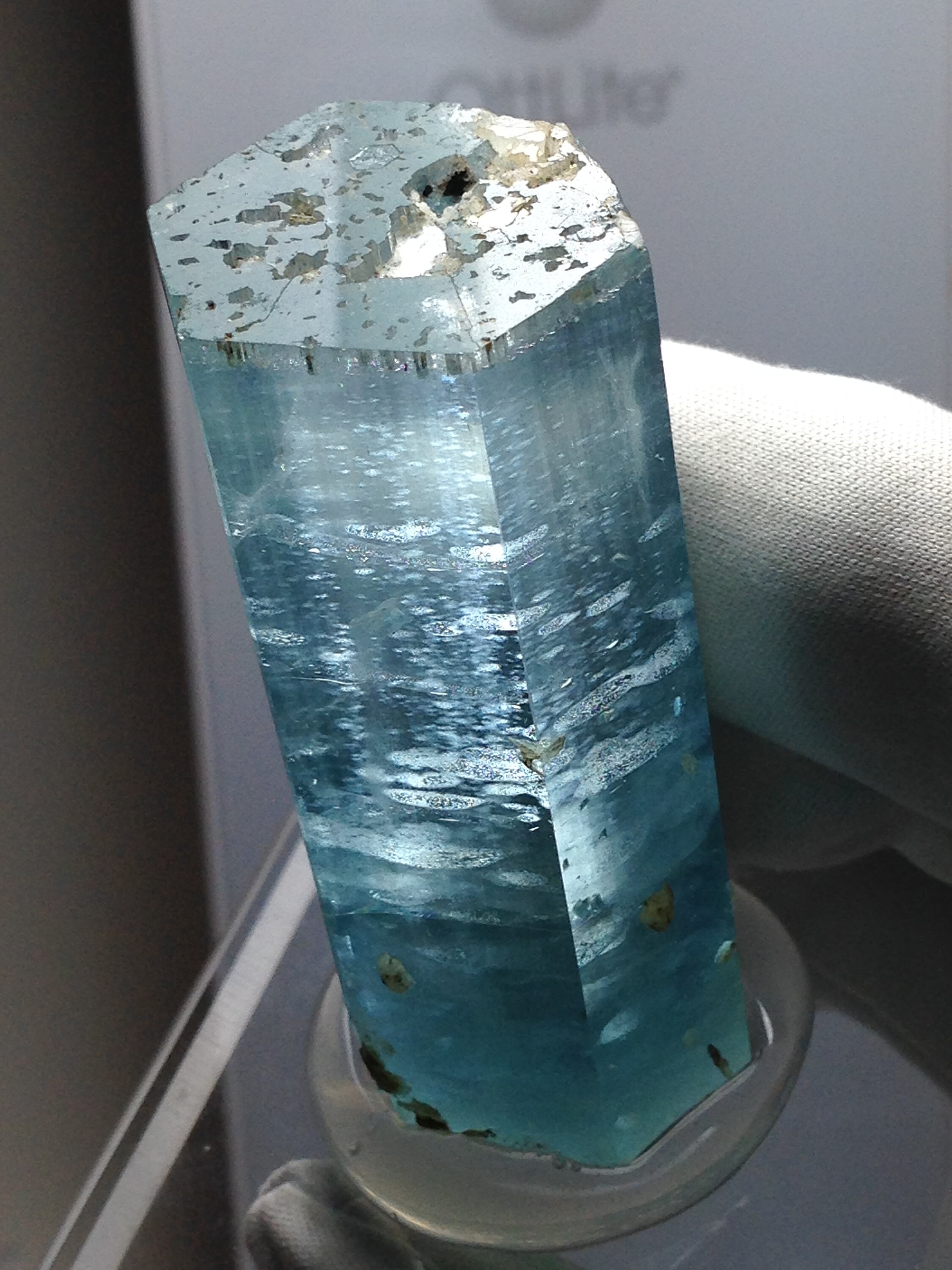 RARE Aquamarine Crystal from Taplejung Nepal - Large Doubly Terminated ...