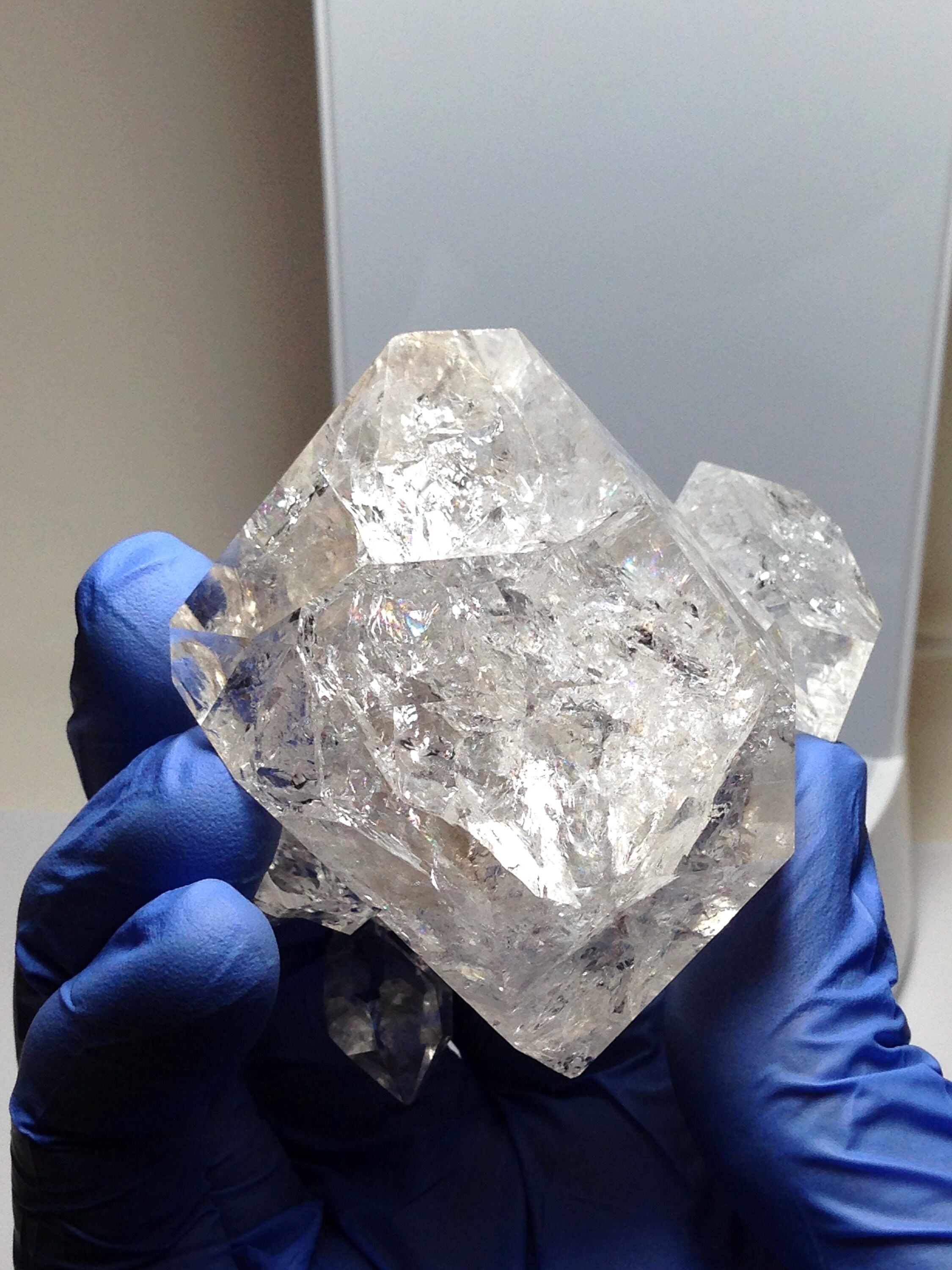 Museum Quality Herkimer Diamond w/ Crystal Cluster Arch - 20 Crystals ...