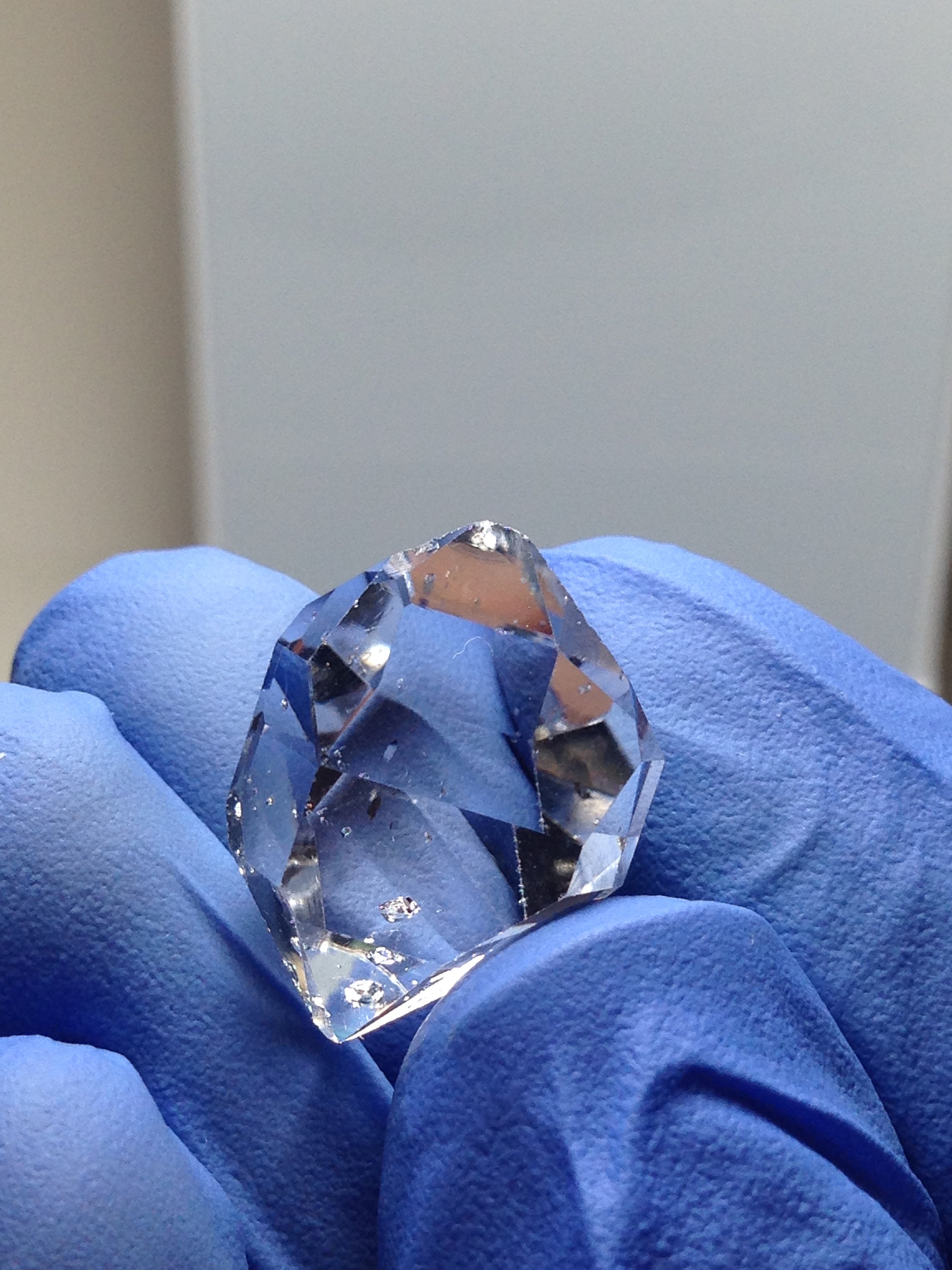 Top Quality Herkimer Diamond Crystal w/ rare 8 Sided Face Left & Right ...