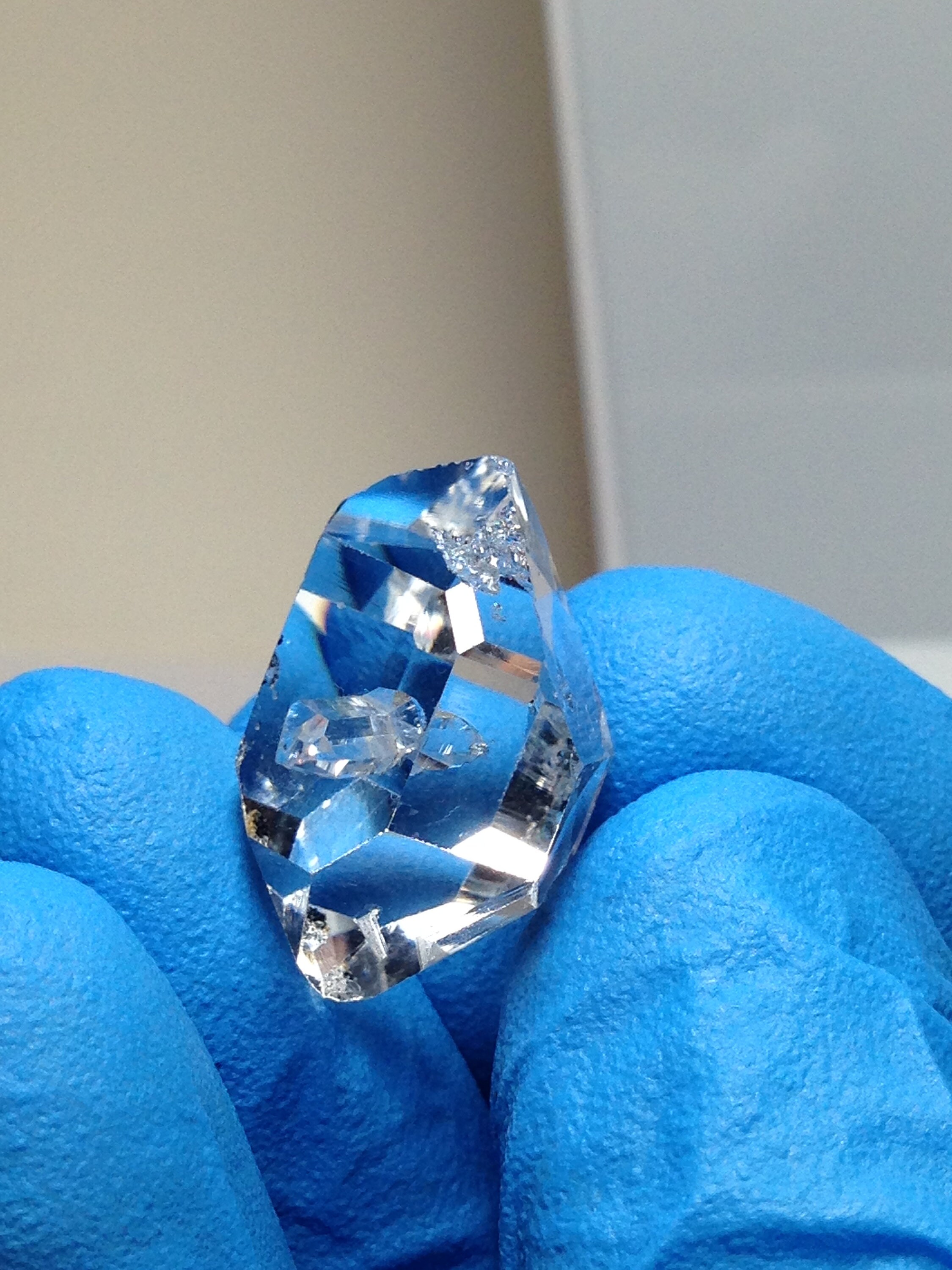 EXCALIBUR Herkimer Diamond High End Master Stone ONE 0F A KIND w ...