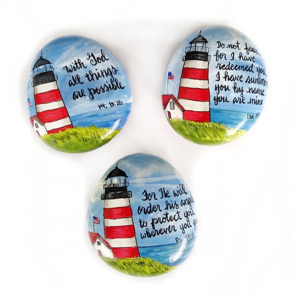 Bible Verse Rocks - Etsy