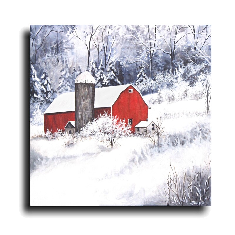 Original Paintings of Barns and Farms - Etsy