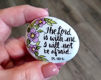 Hand Painted Scripture Rocks Pocket Pebbles Religious Bible - Etsy