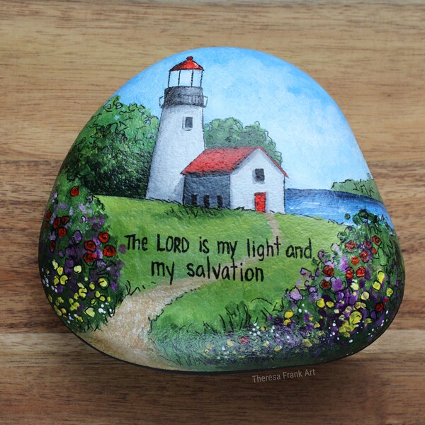 Christian Painted Rocks - Etsy