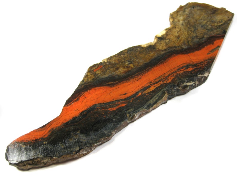 VERY RARE Myrickite agatized & Opalized Cinnabar Slab - Etsy