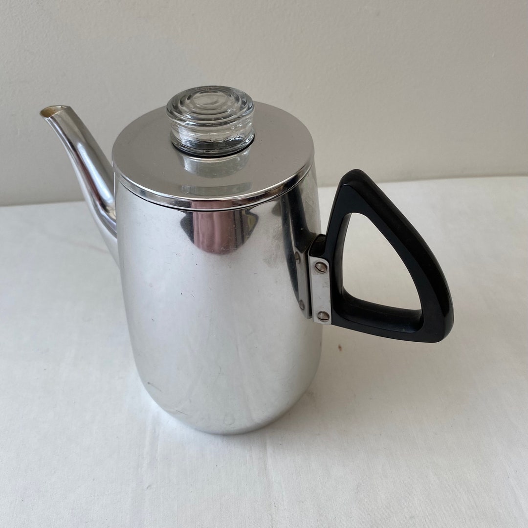 Vintage 1970's Sona Stovetop Coffee Percolator.made in Stratford Upon ...