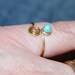 Turquoise Toe Ring Adjustable Toe Ring Knuckle Ring Midi - Etsy