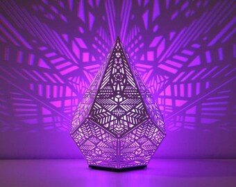 Geometric light | Etsy