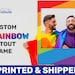 Custom Pride Selfie Frame Personalized LGBTQ Photo Booth - Etsy