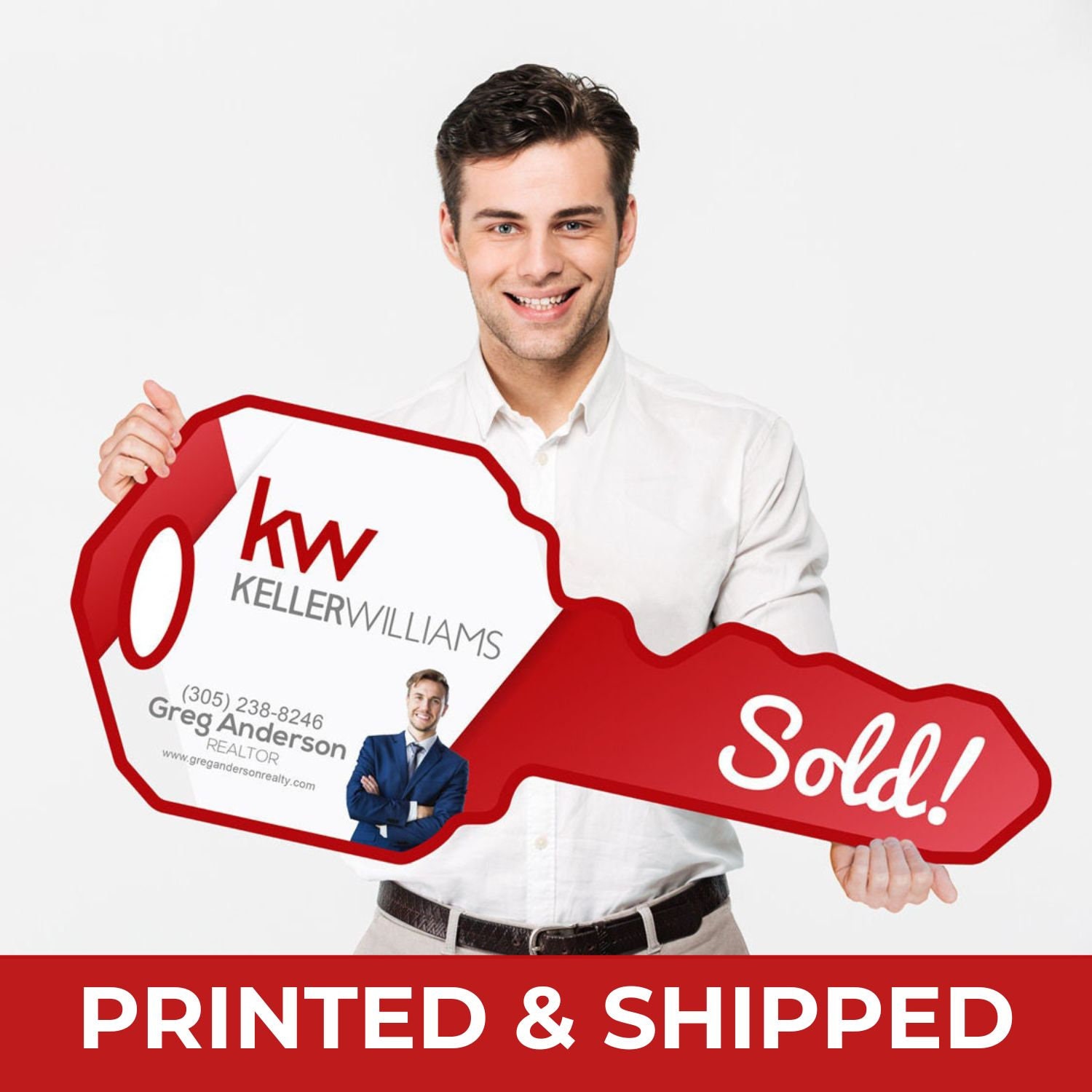 Keller Williams Sold Sign