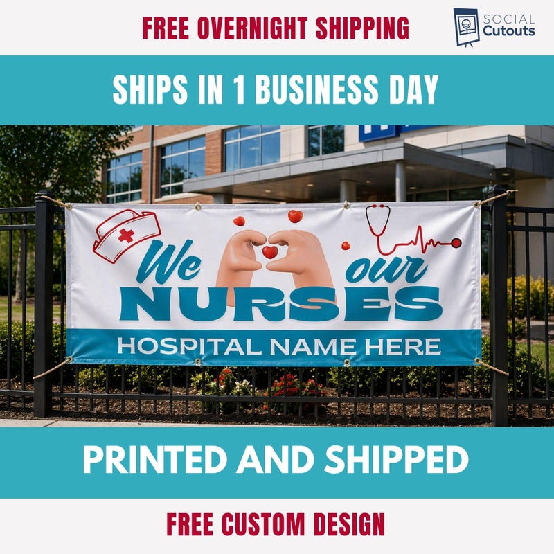 We Love Our Nurses - Etsy