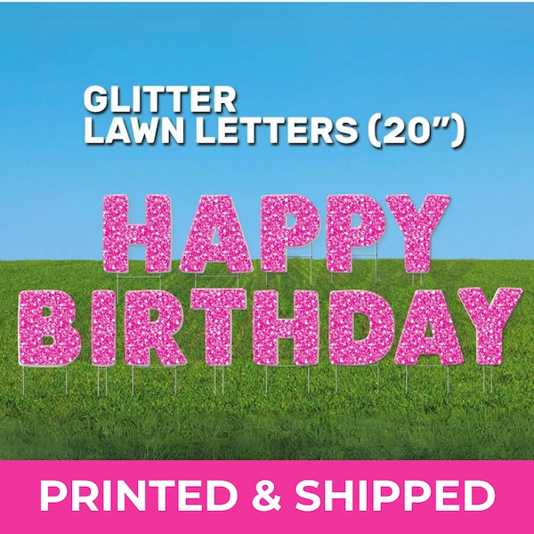 Custom Yard Letters - Etsy