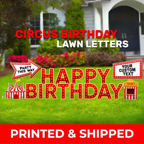 Circus Marquee - Etsy