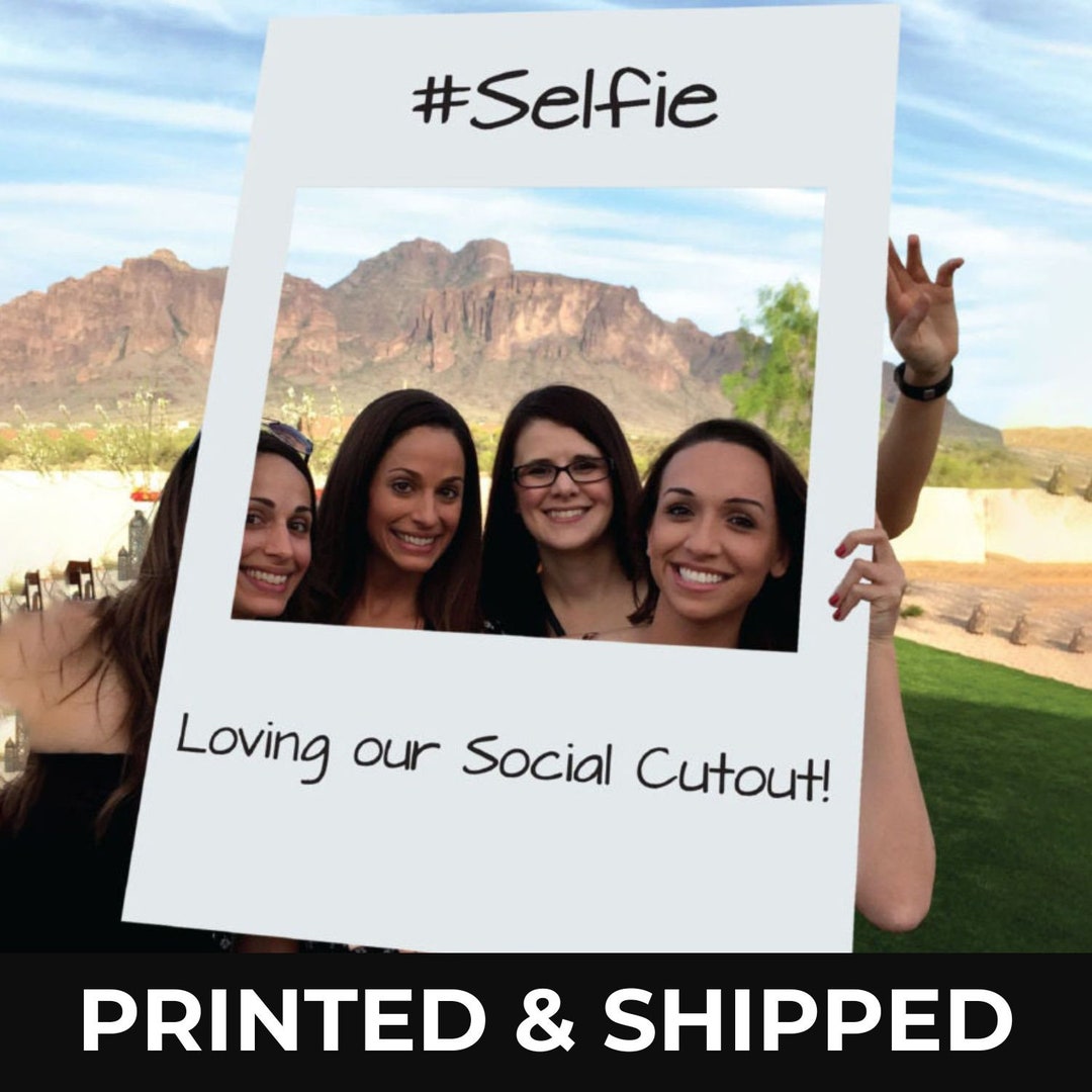 Customized Selfie Frame | Personalized Printed Advertising Sign ...