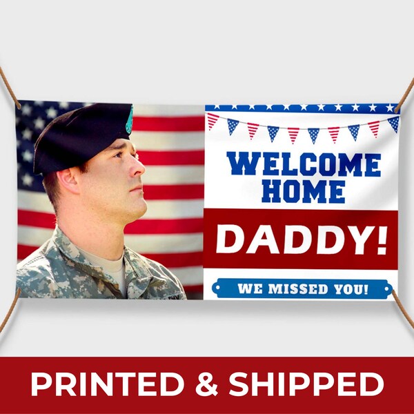 Welcome Home Banner - Etsy