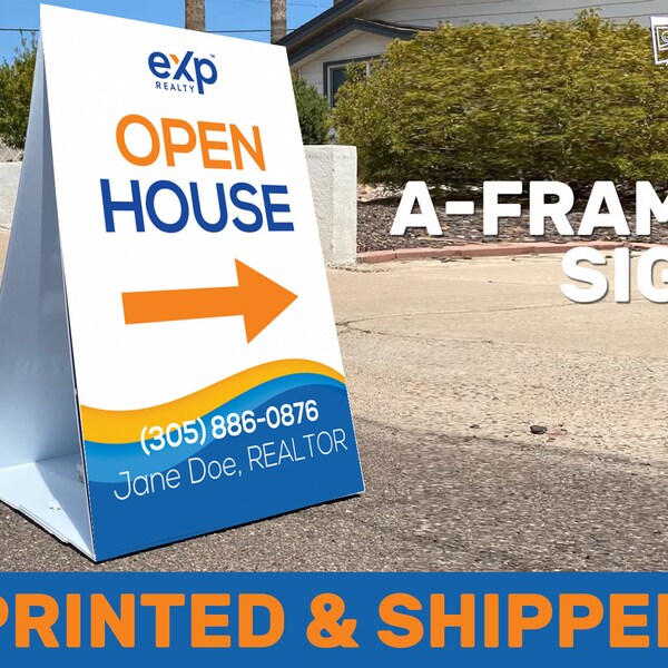 Open House Signs Exp - Etsy