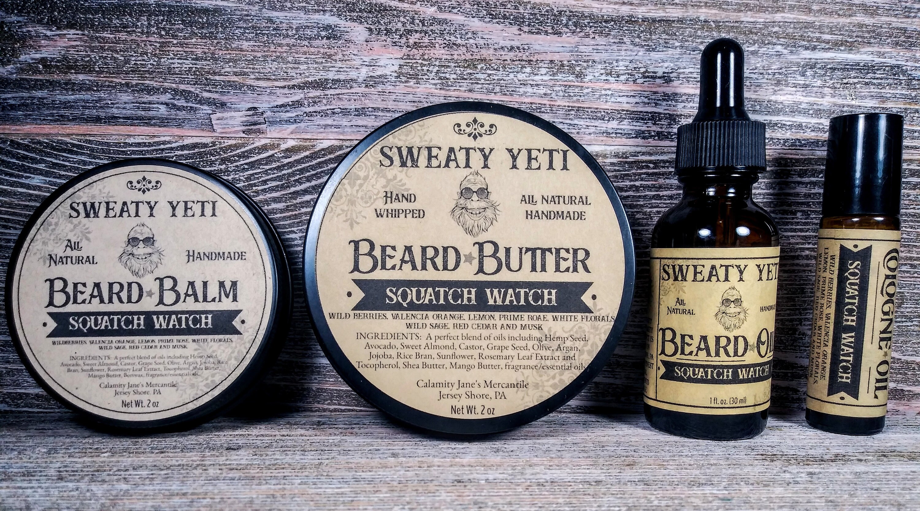 SWEATY YETI Beard Oil - Etsy