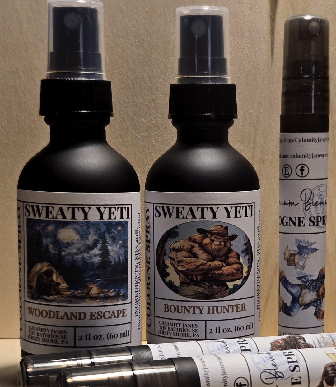 SWEATY YETI Spray Cologne - Etsy
