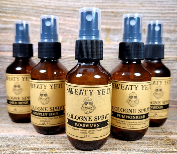 SWEATY YETI Spray Cologne - Etsy