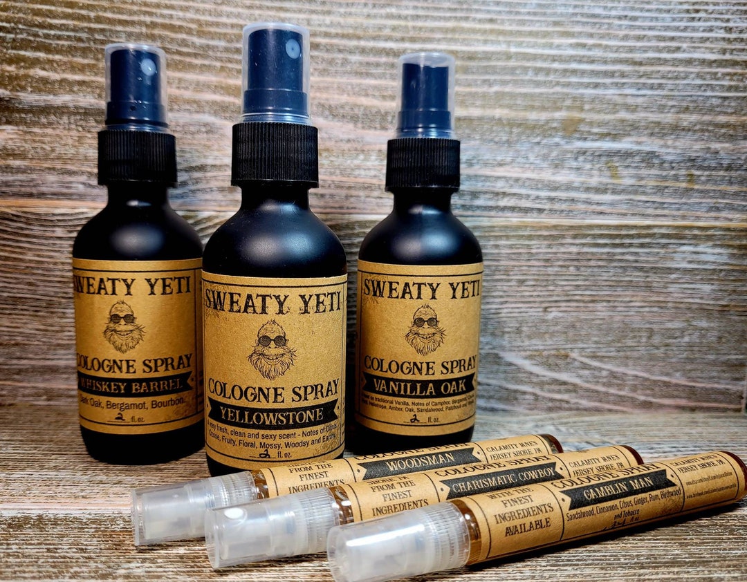 SWEATY YETI Spray Cologne - Etsy