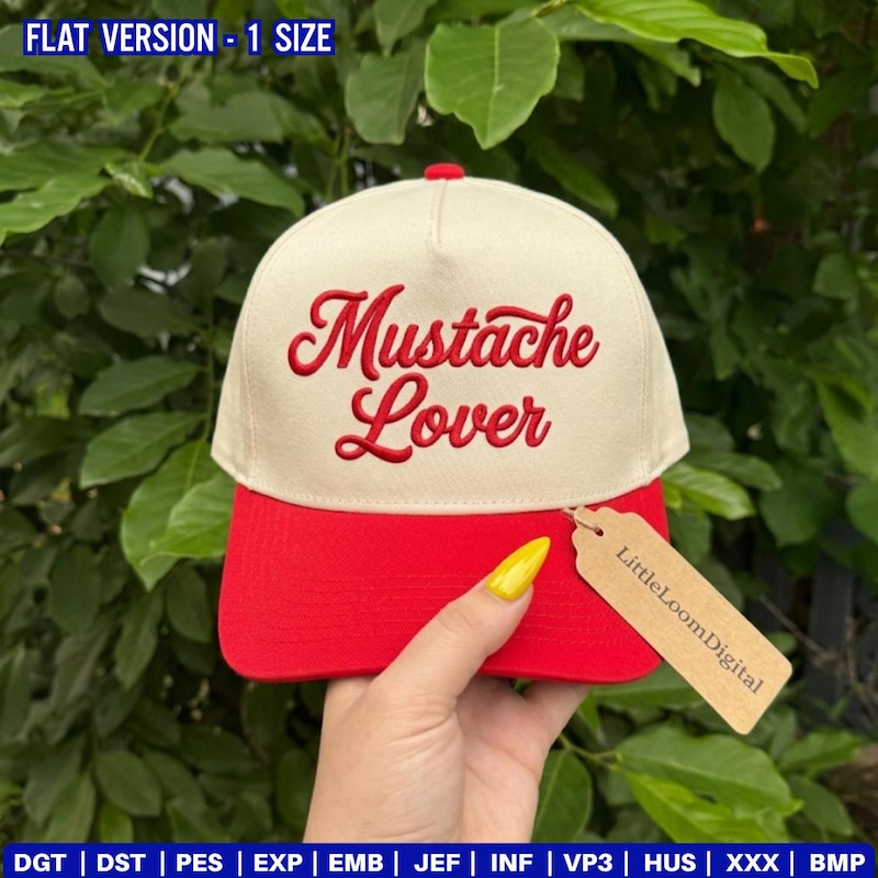 Mustache Trucker Hats - Etsy