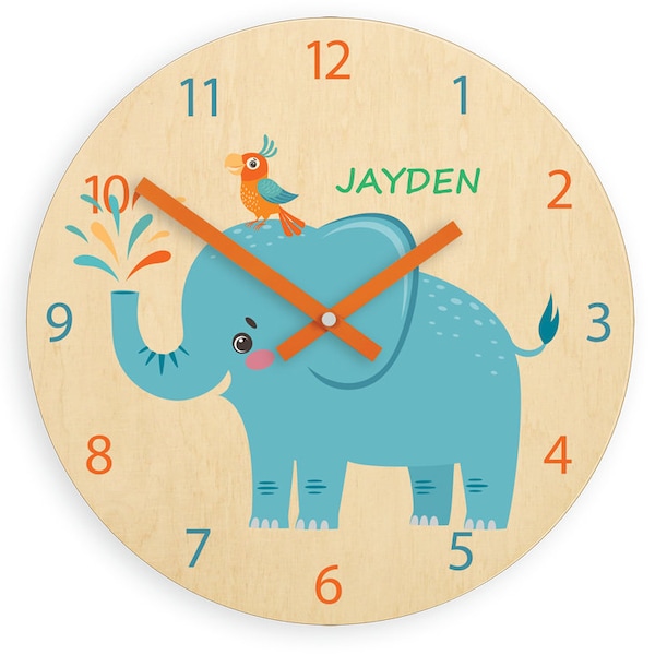 Children Wall Clock - Etsy