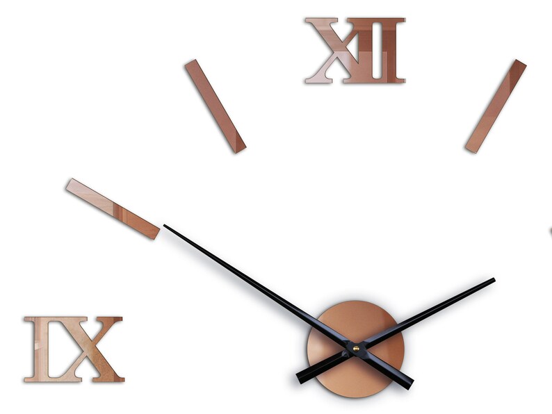 Large Wall Clock Big Wall Clock Numero 29.53 75cm | Etsy