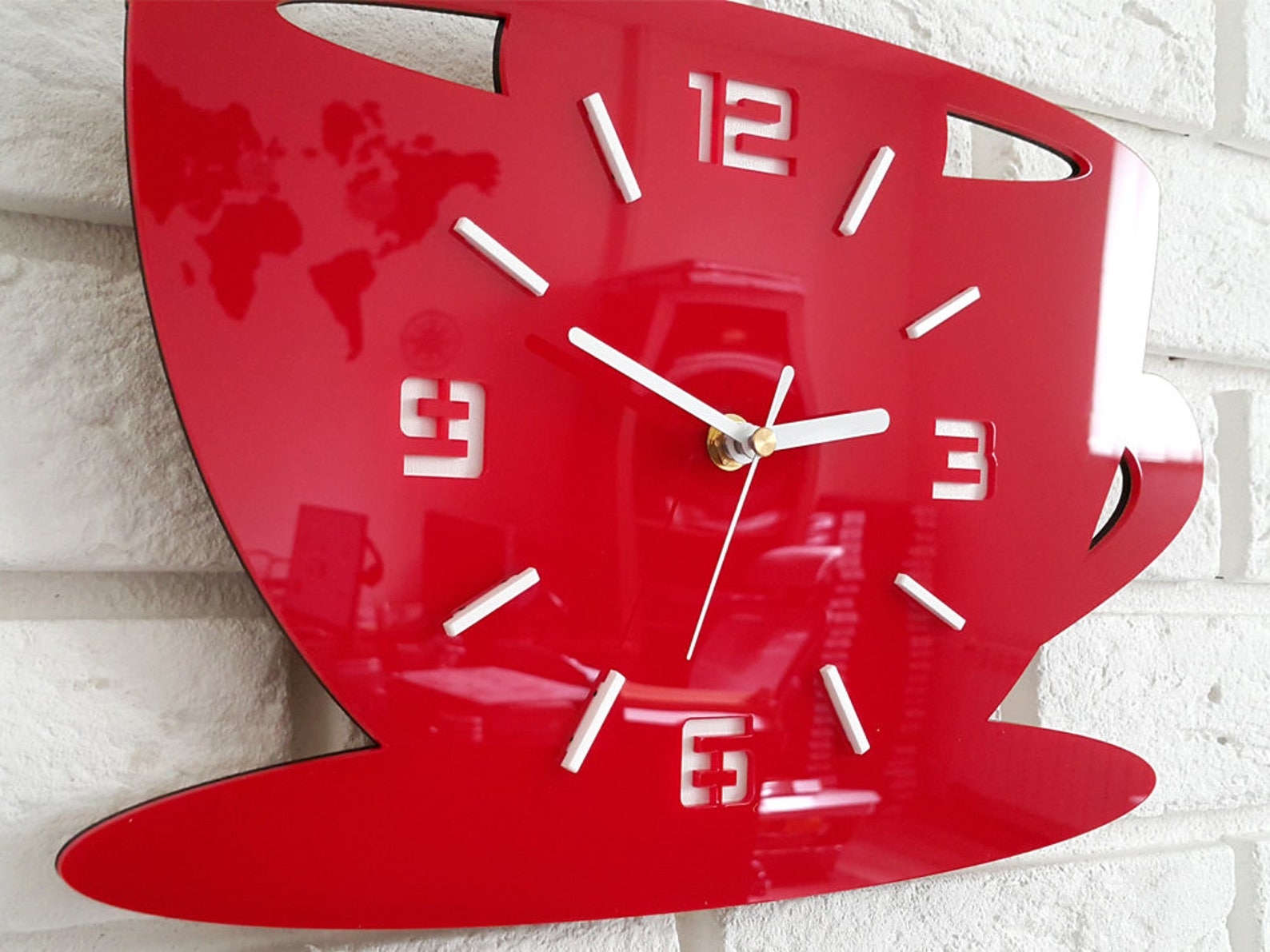 Large Wall Clock Modern Clock Wall Clock Kitchen Clock | Etsy