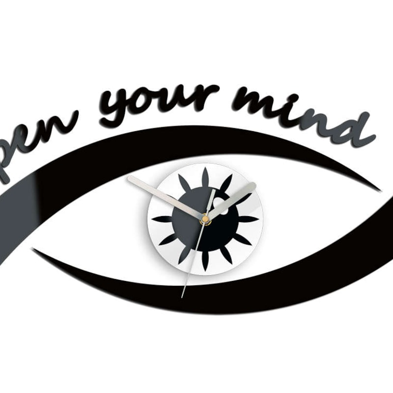 Clock Wall Decal - Etsy