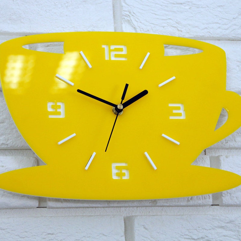 Retro Kitchen Clock - Etsy
