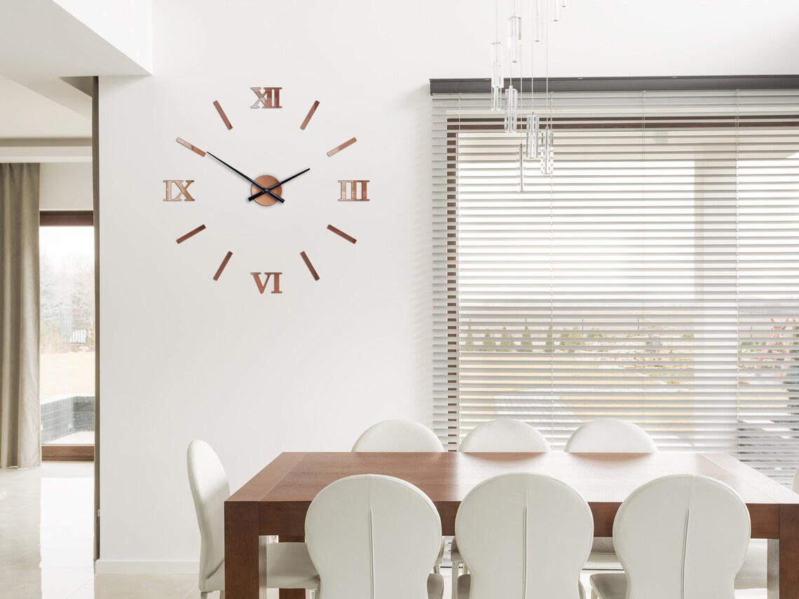 Large Wall Clock Big Wall Clock Numero 29.53 75cm | Etsy