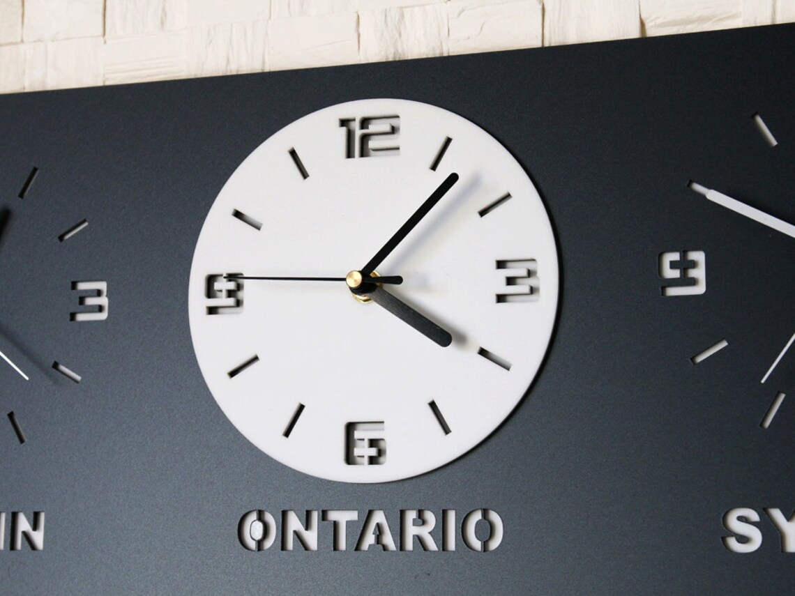 LARGE Wall Clock Personalized Wall Clock Personalized Gift - Etsy