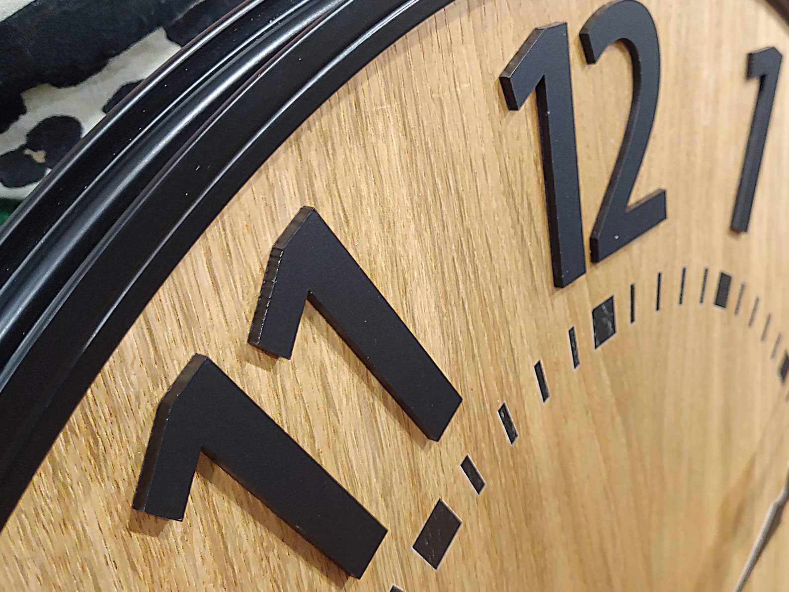 Loft Wall Clock, Steel Clock, Metal Loft Clock, Farmhouse Wall Clock ...
