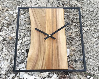 Walnut Wall Clock | Etsy
