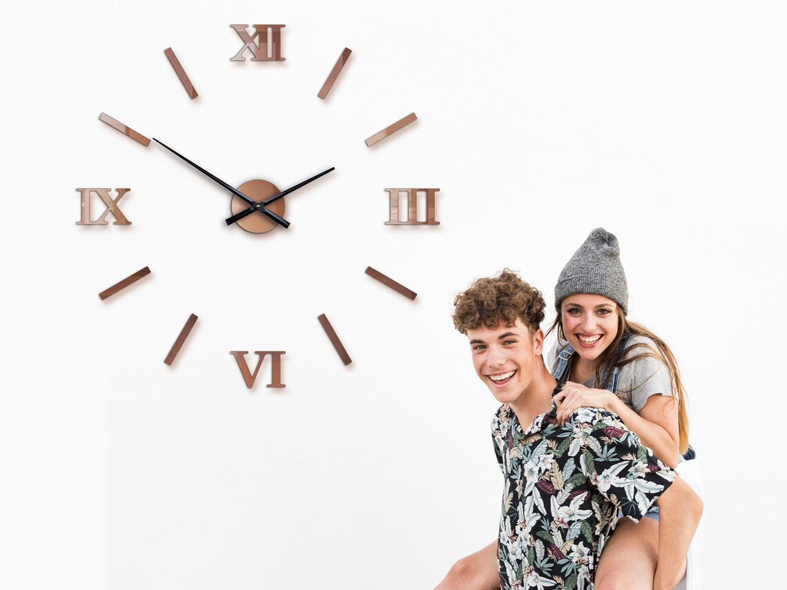 Large Wall Clock Big Wall Clock Numero 29.53 75cm | Etsy